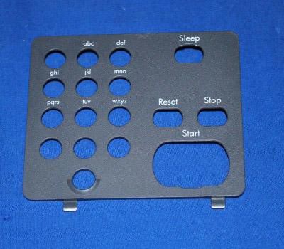 HP Control panel overlay - Snaps on top of the control panel assembly ...