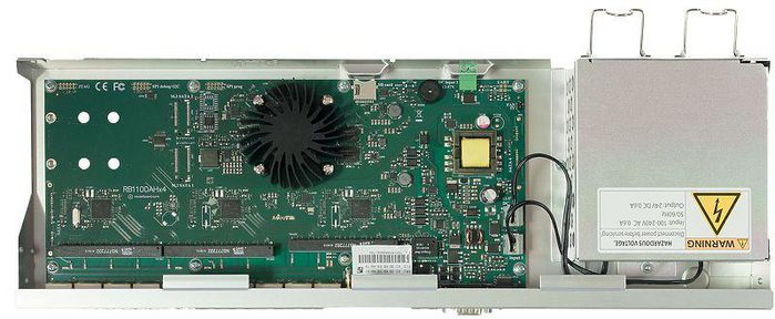 MikroTik ARM 32bit, AL21400 1.4 GHz, RouterOS, 1 GB RAM, microSD, RS232 ...
